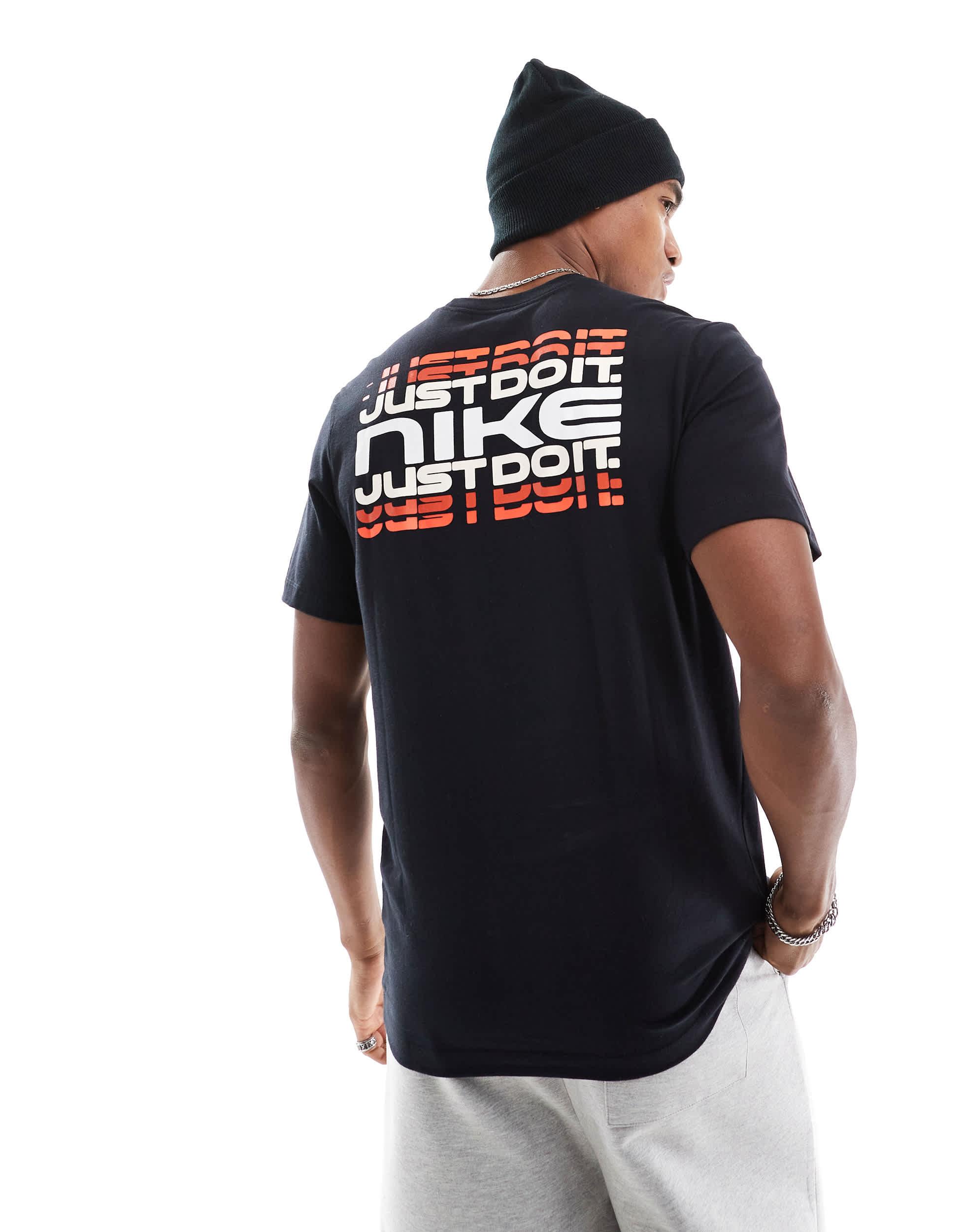 Nike Graphic T-shirt in Black for Men | Lyst