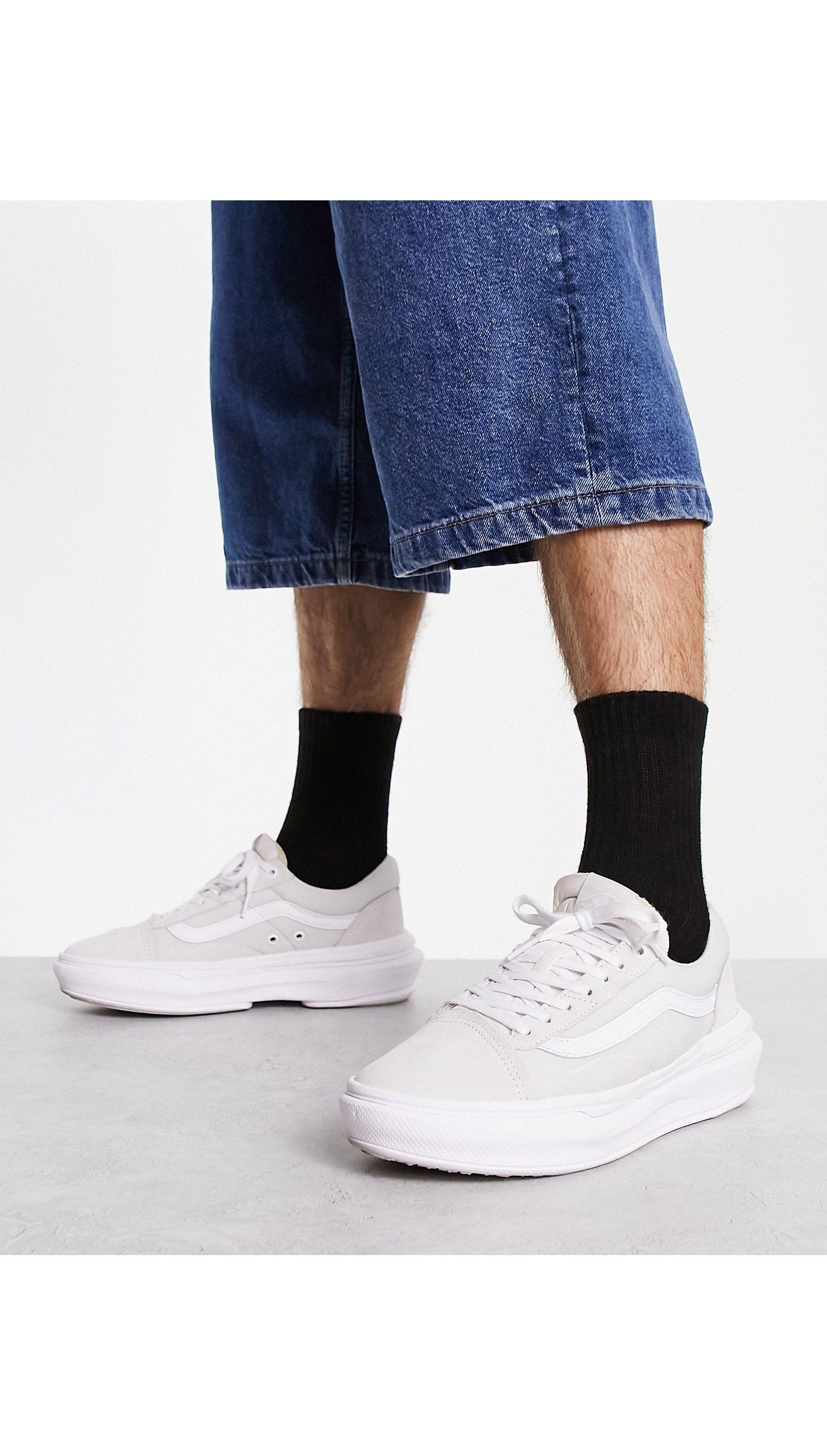 Vans Ua Old Skool Overt Trainers in Blue for Men | Lyst