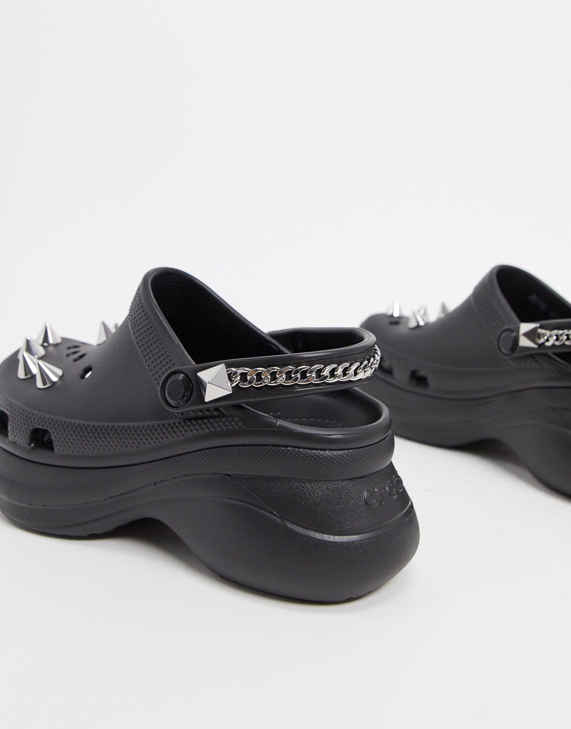Crocs™ Exclusive Bae Punk Clog in Black - Lyst