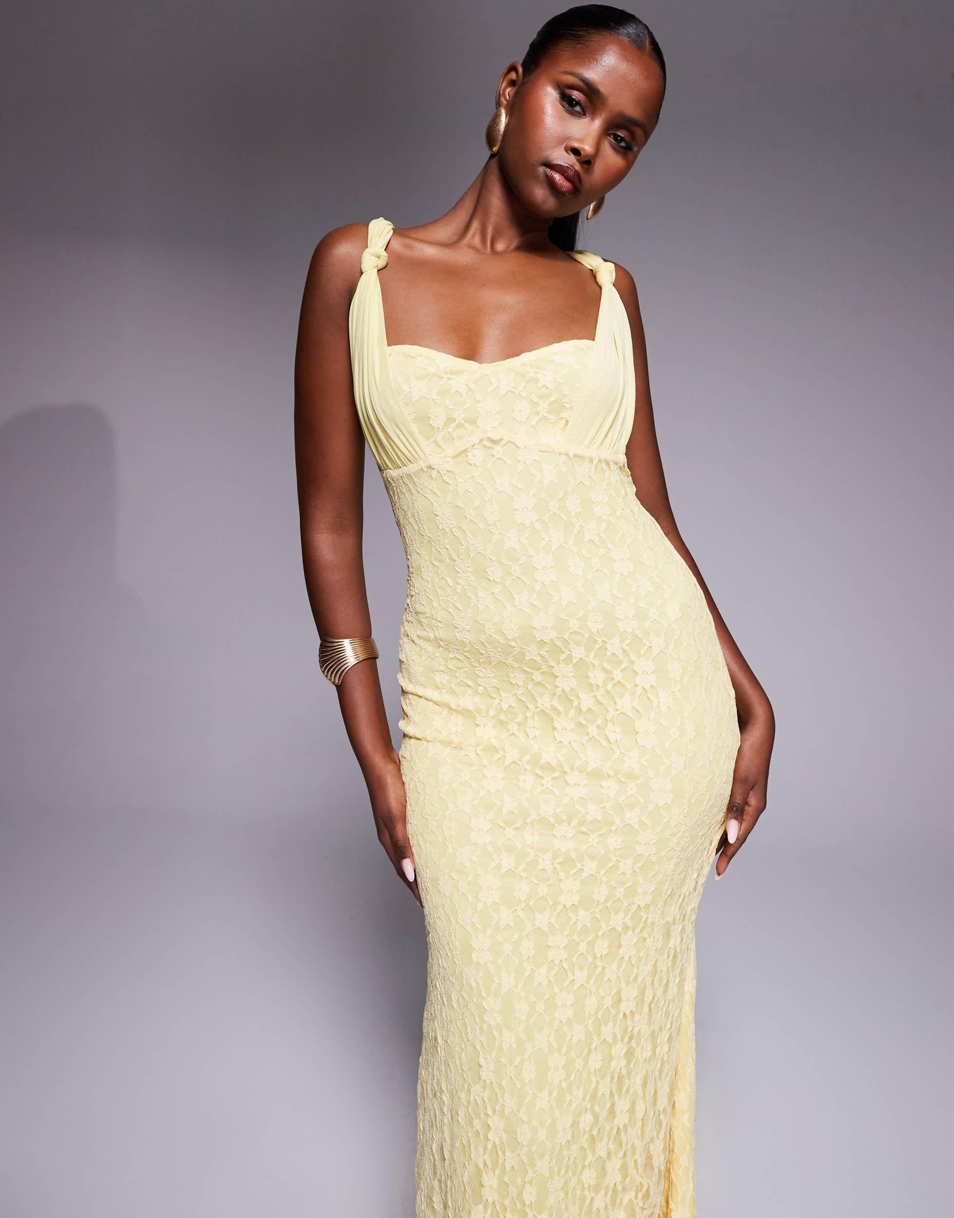 Robe Courte Robe Couleur Champagne Asos Shop robe bandeau froncée Top Sellers