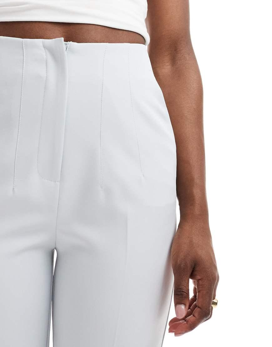 Missguided white cigarette trousers store
