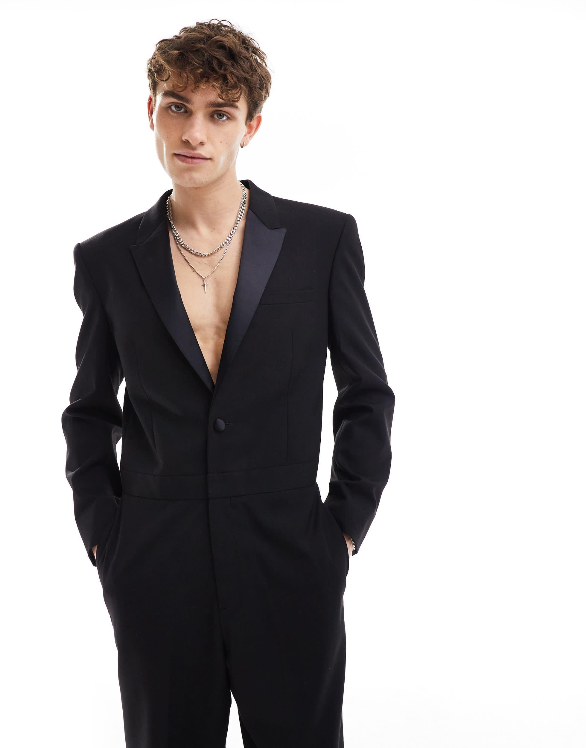 Tuxedo Onesie Mens