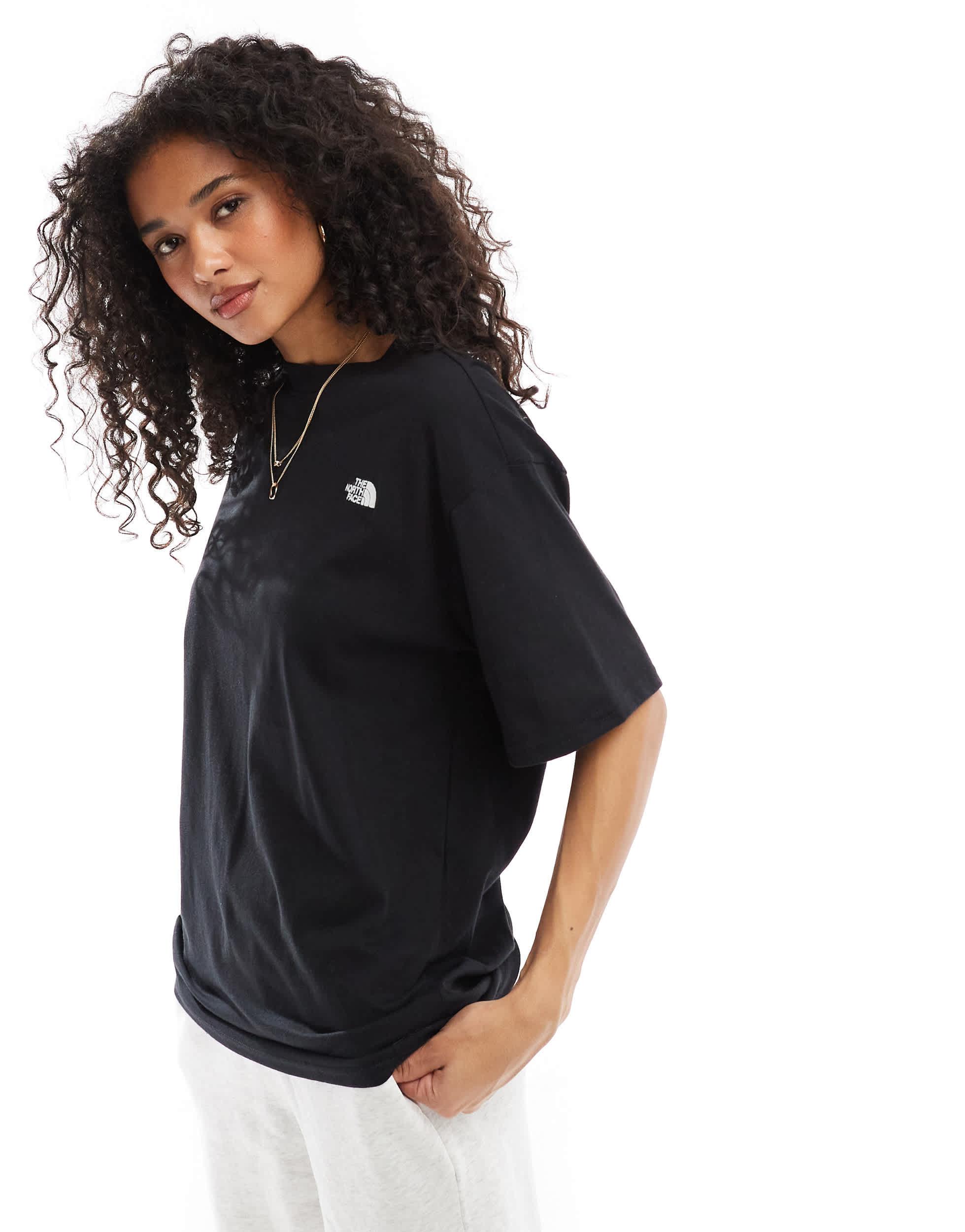 The North Face Evolution Oversized T-shirt in Black | Lyst