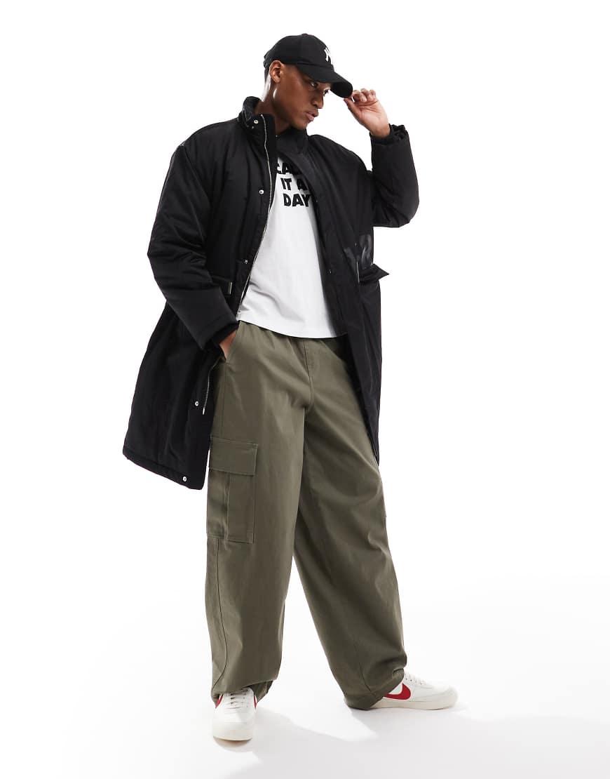 HERA Layer Parker Jacket in Black for Men | Lyst UK