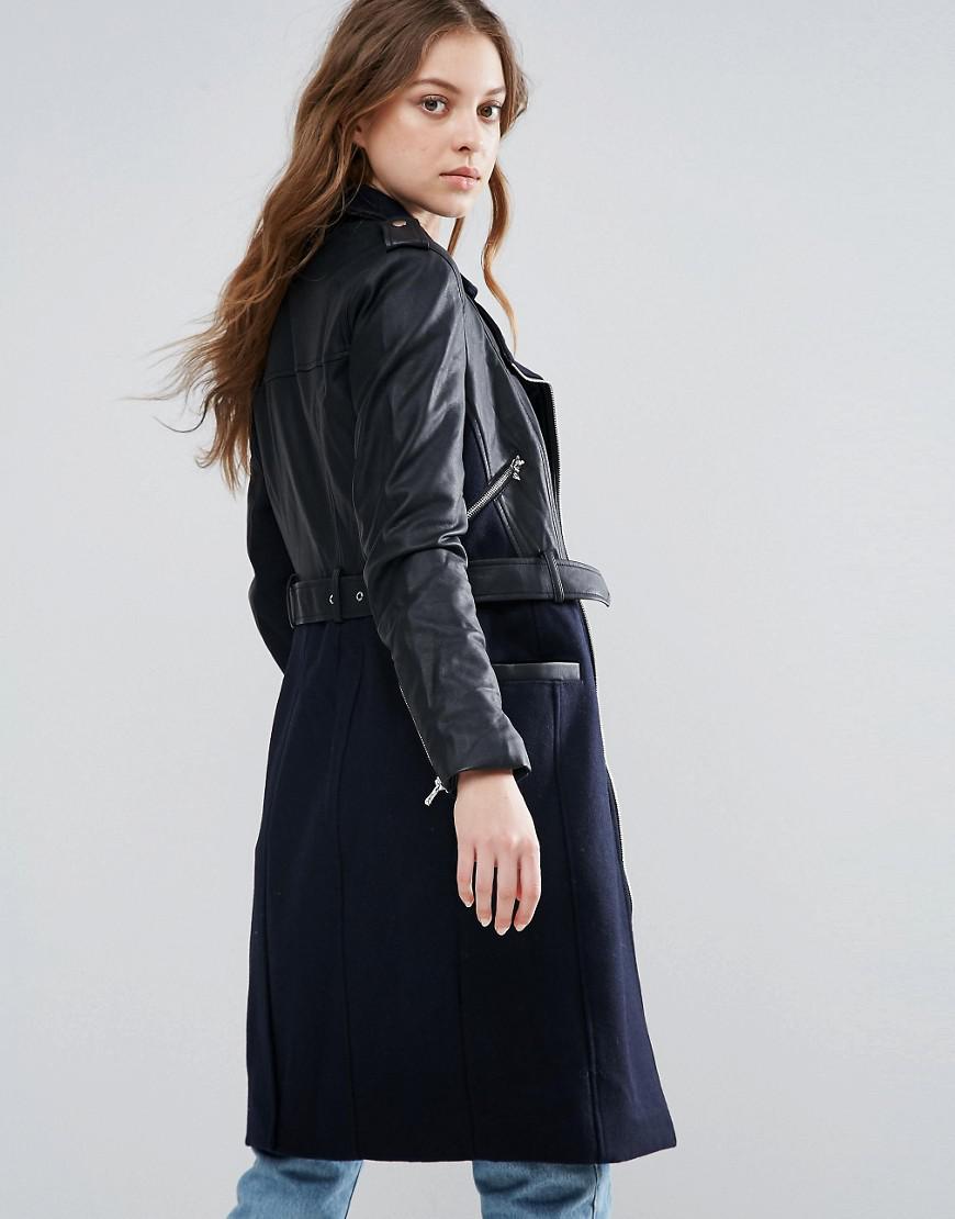 French Connection Idol Belted Trench Coat - Tradingbasis
