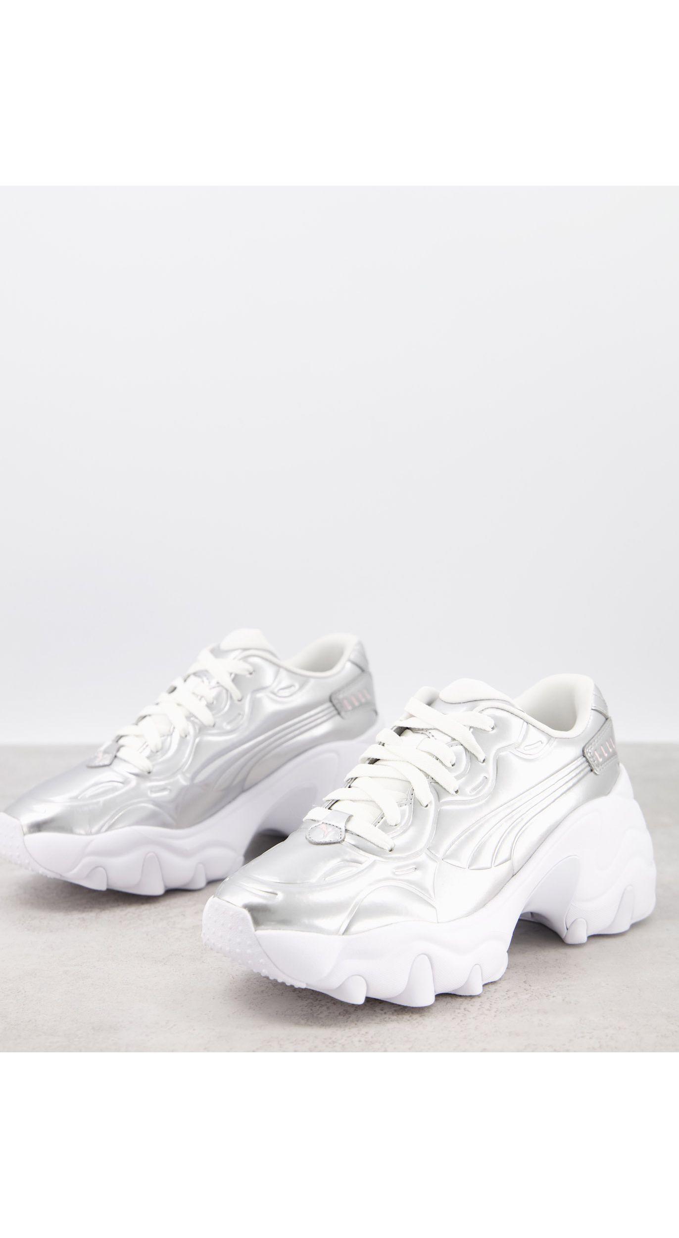 PUMA Pulsar Wedge Trainers in White | Lyst