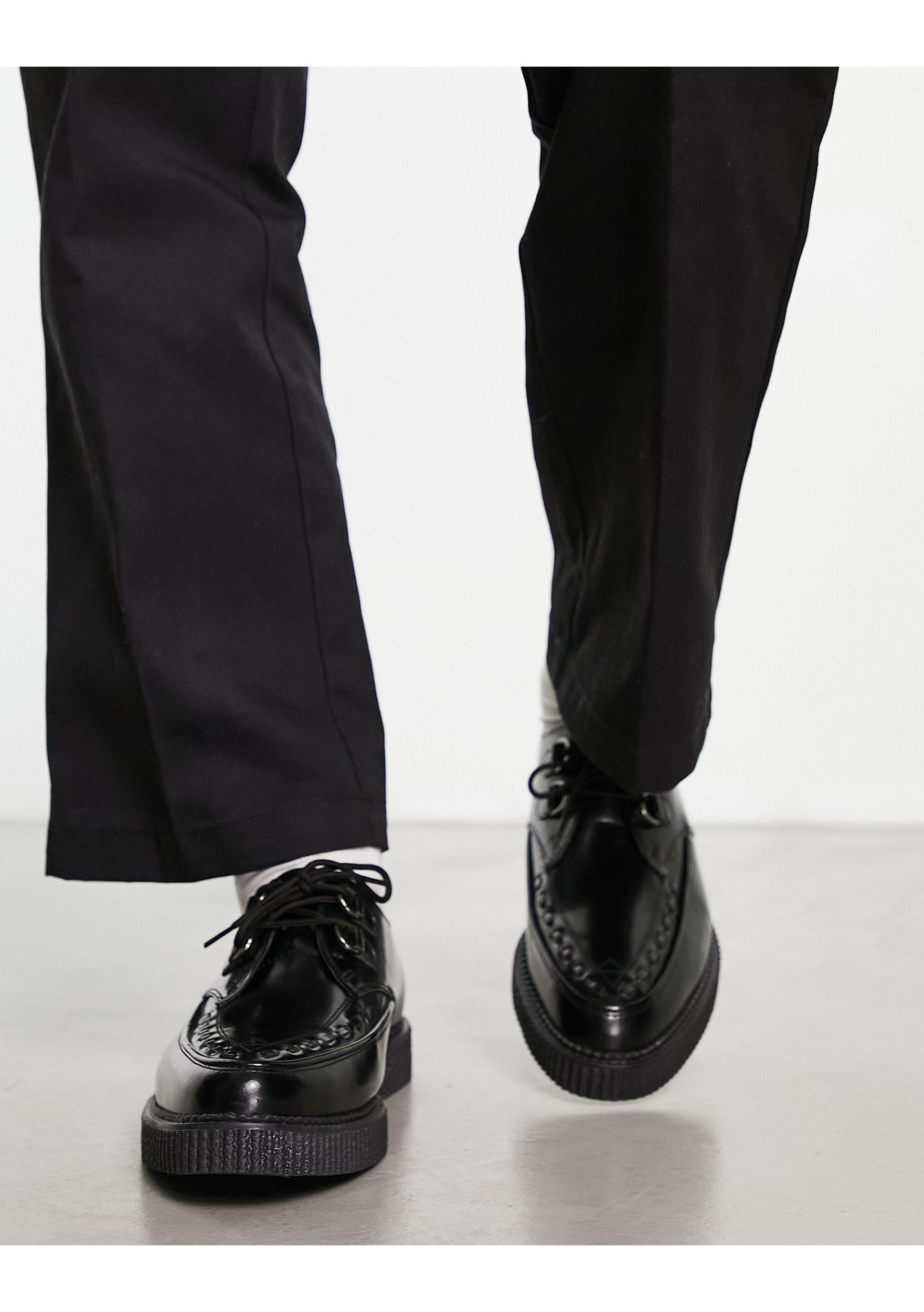 Mens Creepers Shoes Low Sole