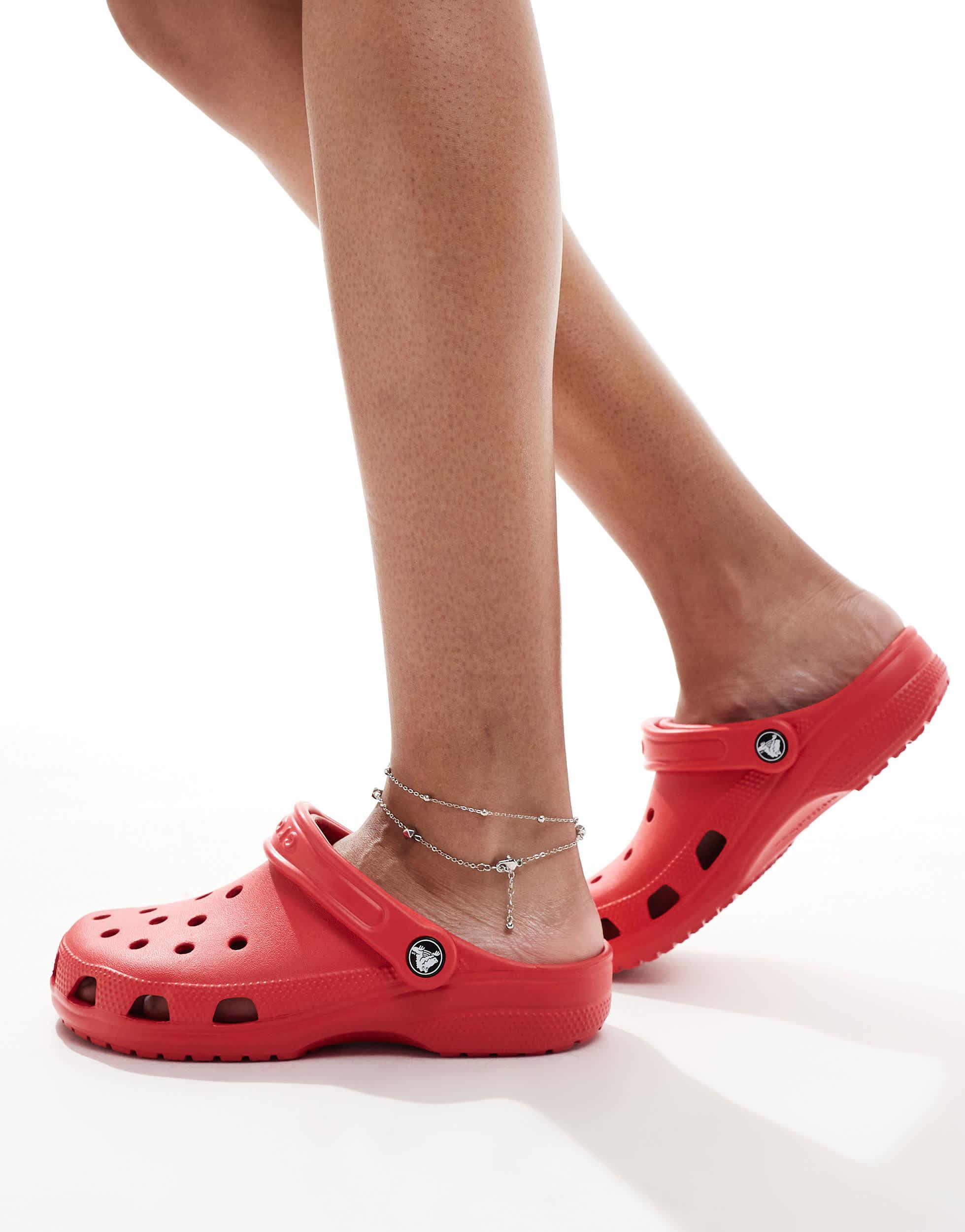 Crocs™ Classic Clog in Red | Lyst