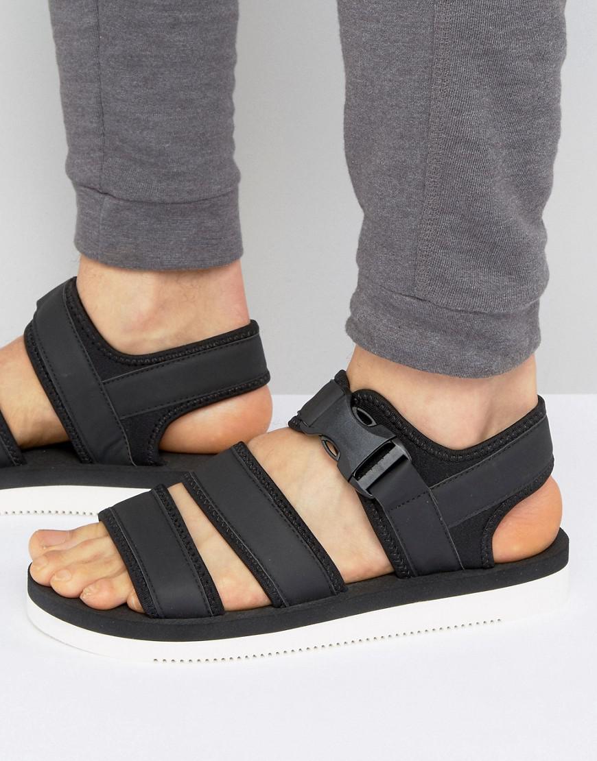 Lyst - Aldo Odouart Multi Strap Sandals in Black for Men