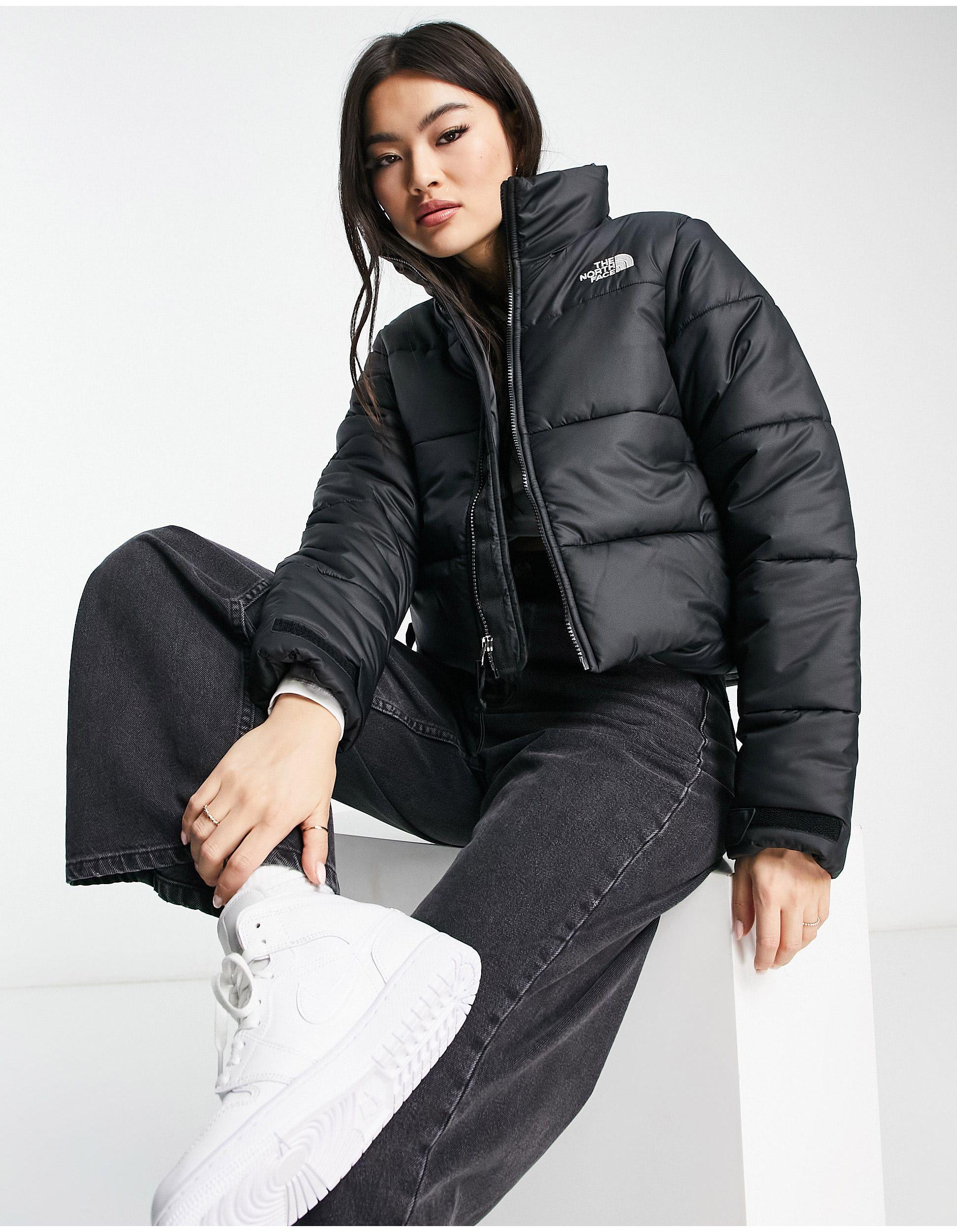 The North Face Saikuru Cropped Puffer Jacket in Black | Lyst UK The North Face Saikuru Cropped Puffer Jacket in Black | Lyst UK
