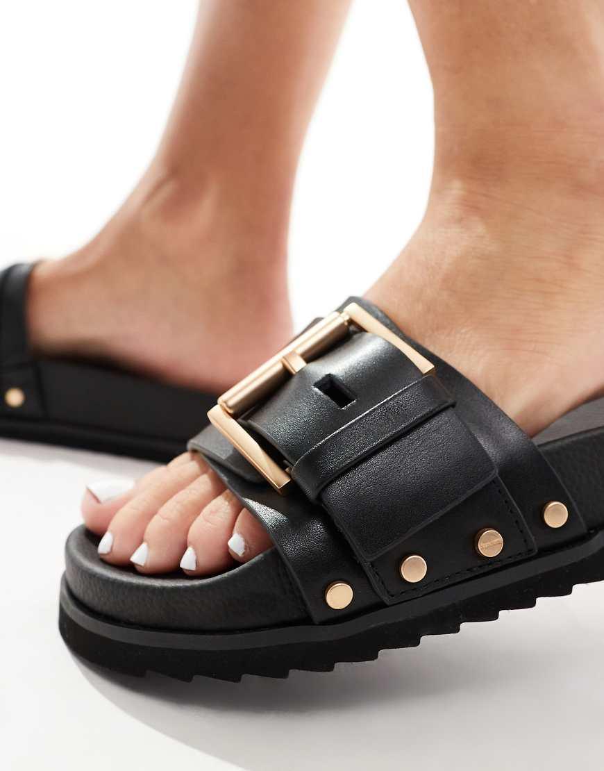 取寄) オールセインツ レディース エリー スタッズ スライダー