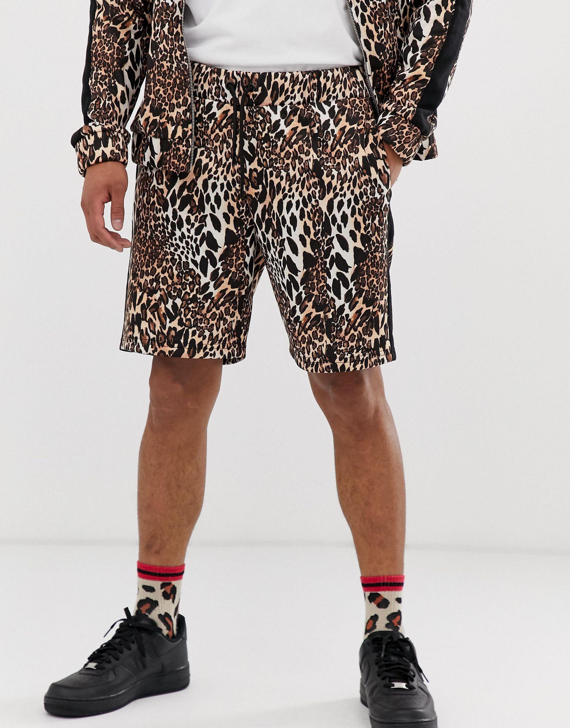 BoohooMAN Denim Tracksuit in Brown for Men - Lyst