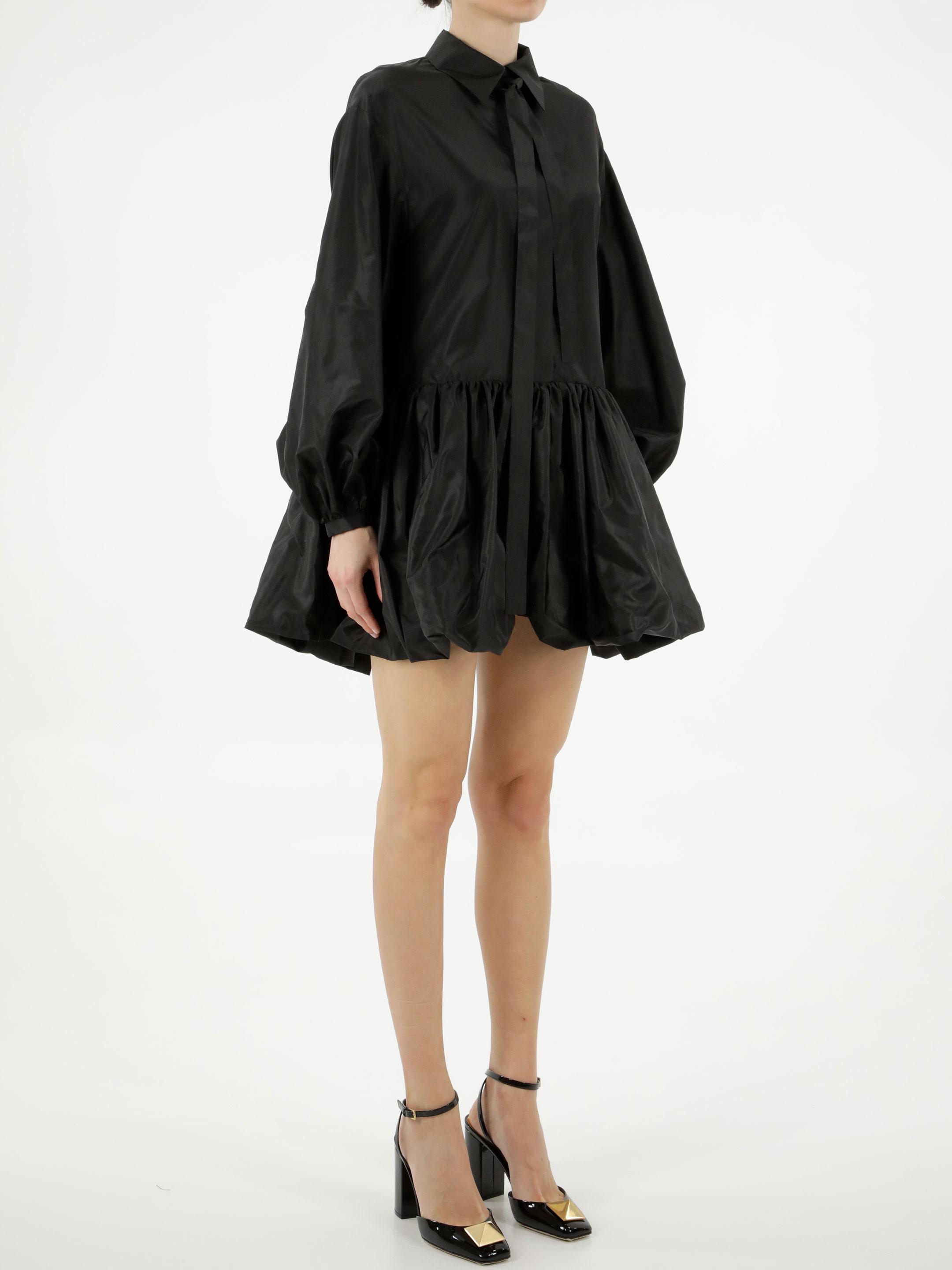 35％割引M大注目 VALENTINO/silk ribbon dress/black ひざ丈ワンピース ワンピースM-OTA.ON ...