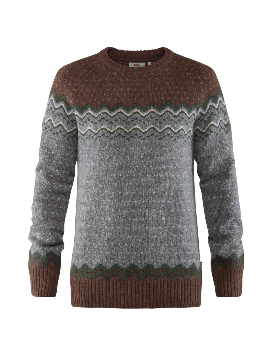 Fjallraven Wool Ovik Knit Sweater in Grey (Gray) for Men - Lyst