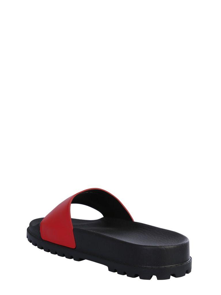 DSquared² Denim Slides In Red for Men - Lyst