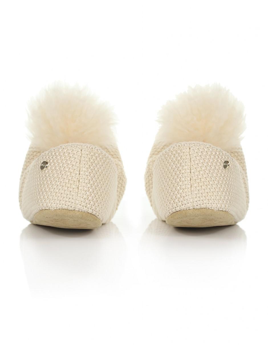 UGG Women's Andi Pom Pom Slippers - Lyst