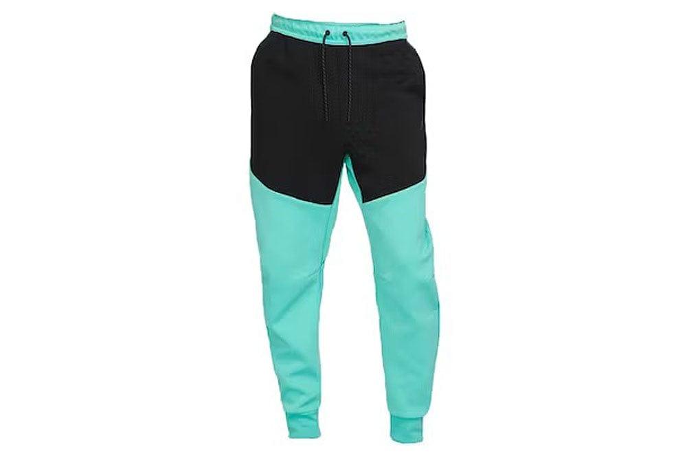 Nike Tech Fleece Tapered Joggers Teal Black For Men Lyst