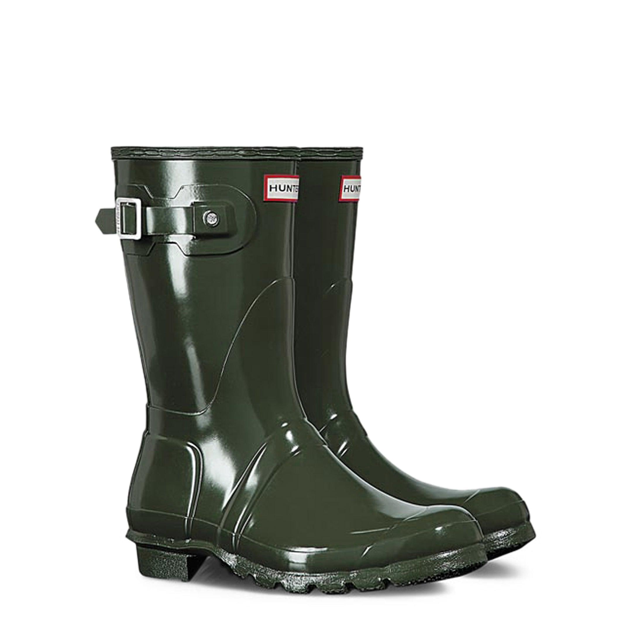Dark Green Hunter Rain Boots