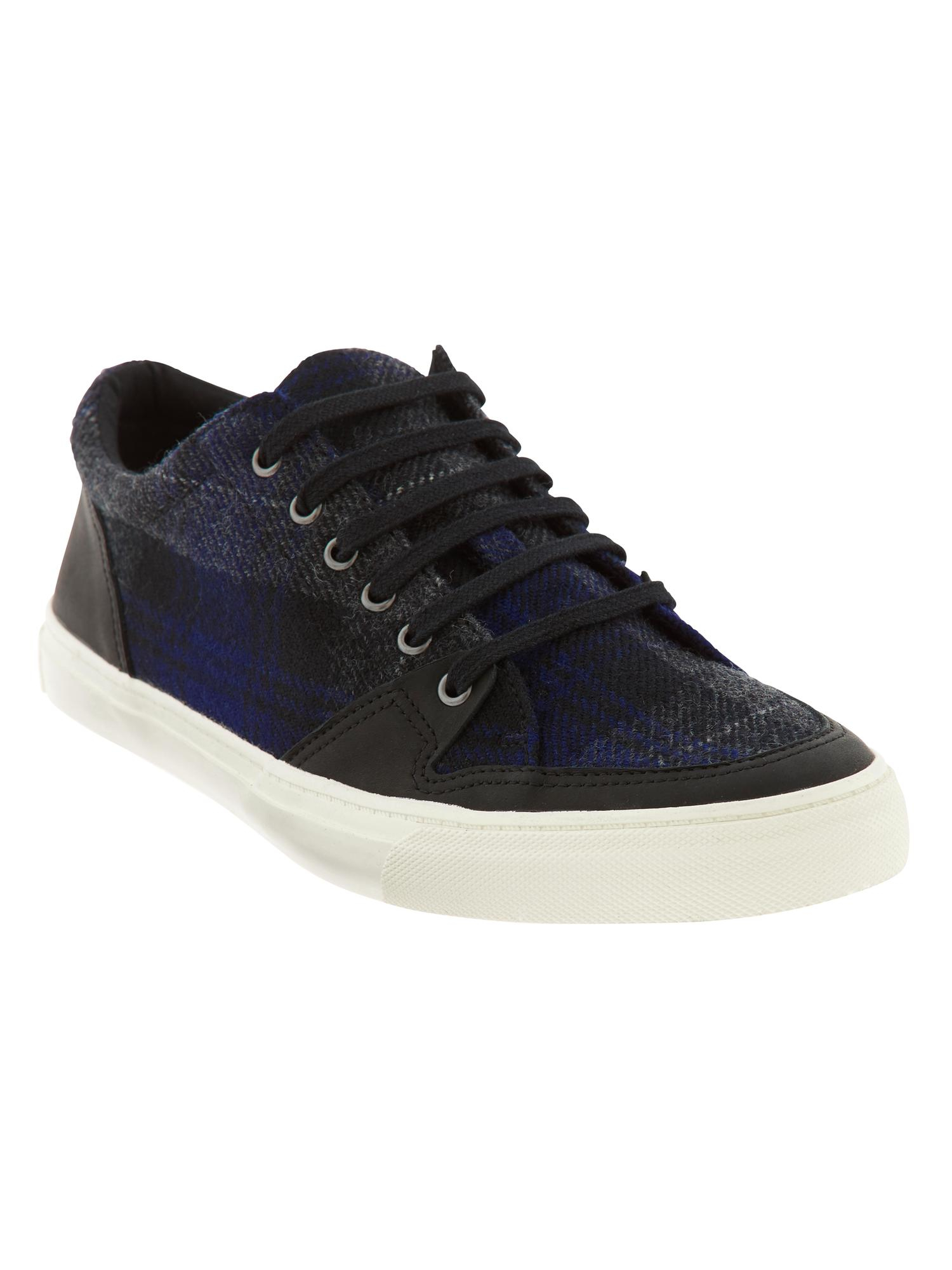 Banana Republic Suede Jacob Sneaker in Blue for Men - Lyst