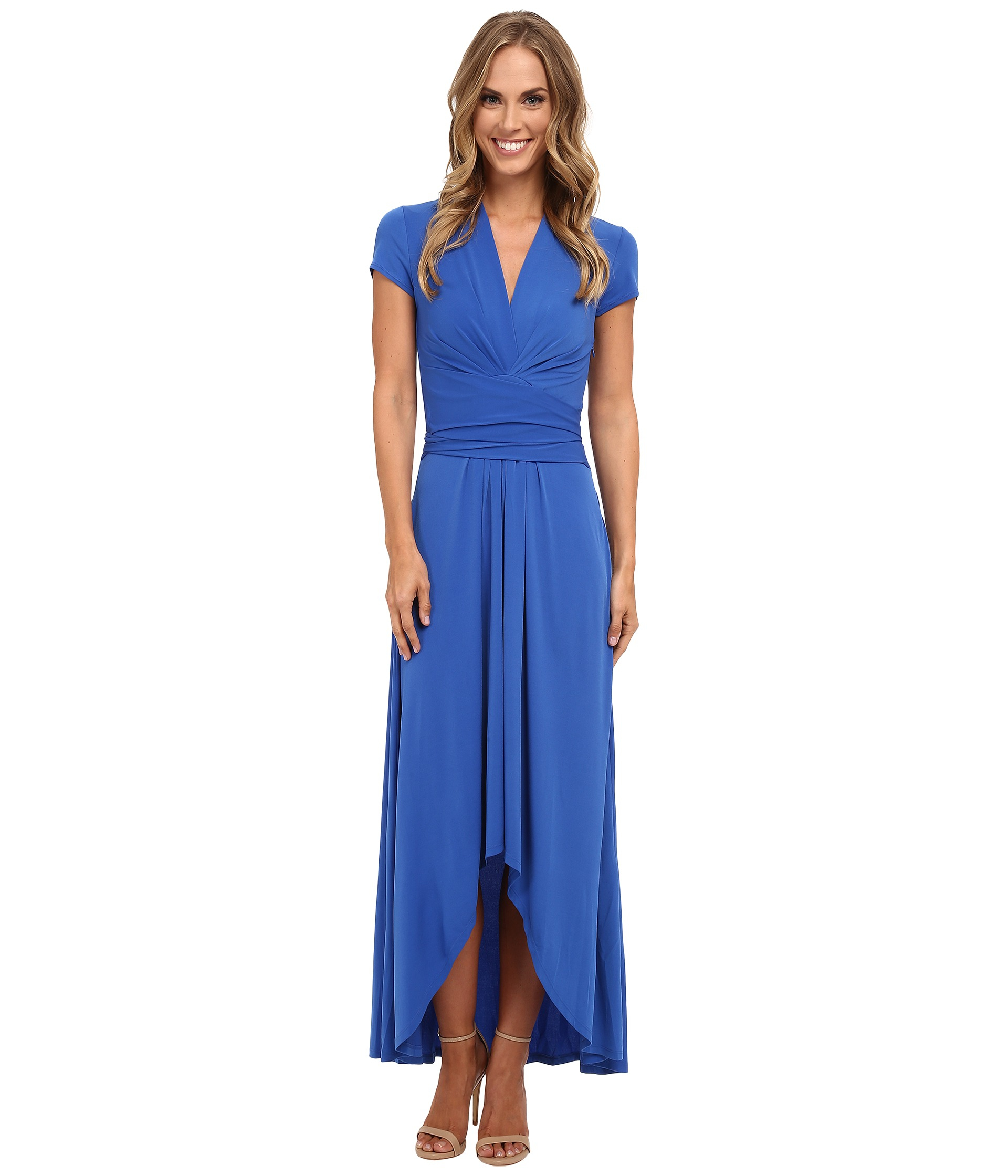 Michael kors cap sleeve wrap dress store