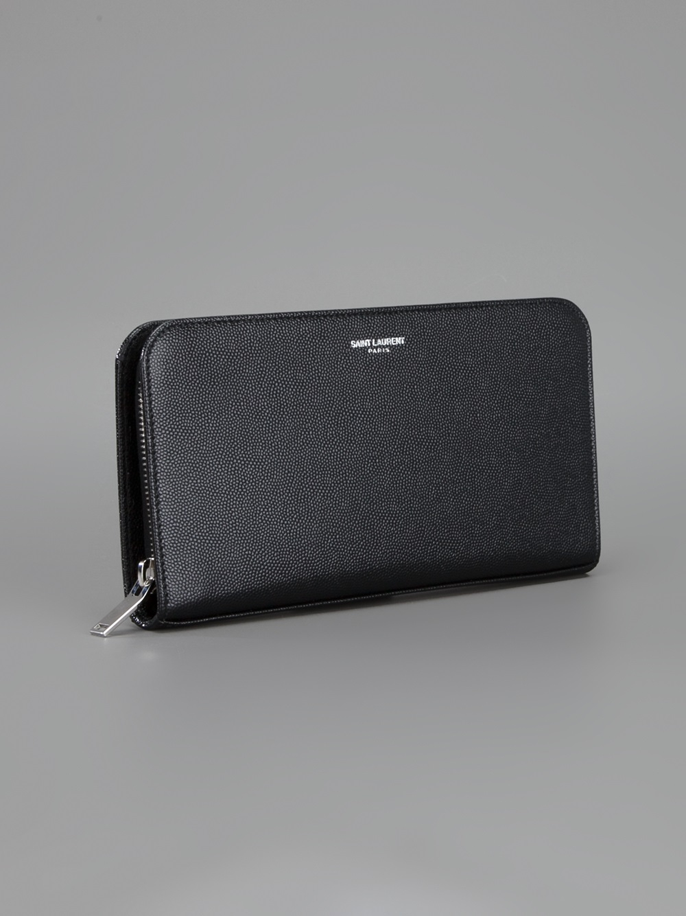 Saint Laurent Long Zip Around Wallet in Black for Men | Lyst Saint Laurent Long Zip Around Wallet in Black for Men | Lyst
