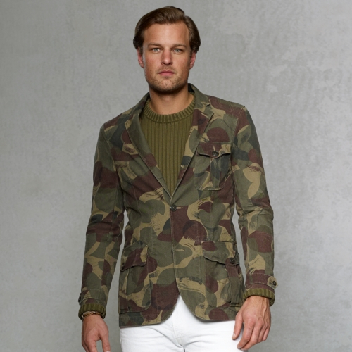 Lyst Polo Ralph Lauren Desert Camouflage Sport Coat In Green For Men