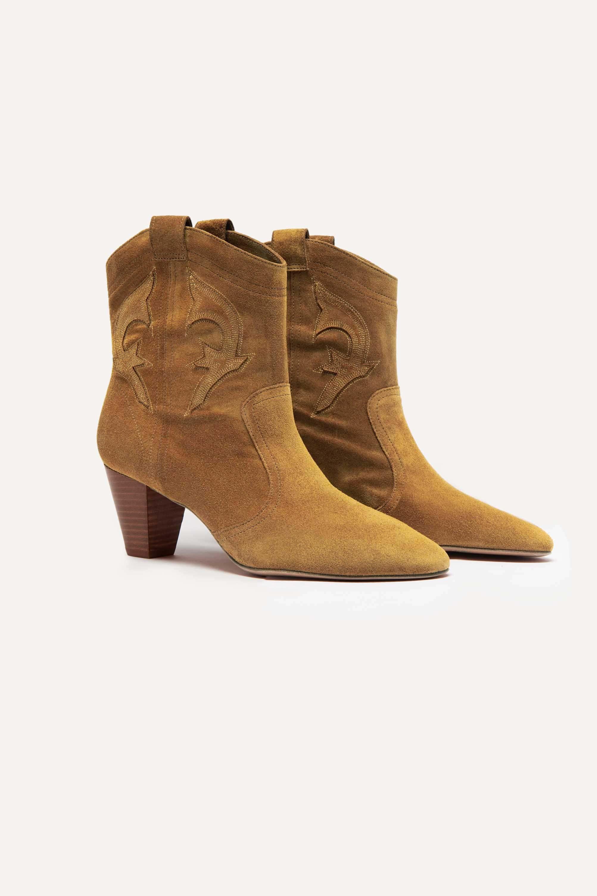 Ba&sh Ankle-boots Casey in Natural | Lyst