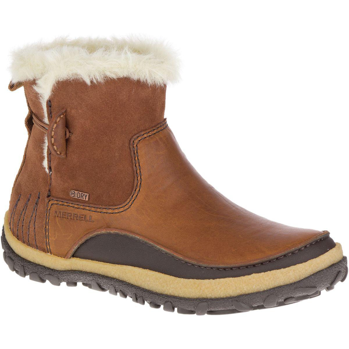 Merrell Tremblant Pull On Polar Waterproof Snow Boot, Black, 5 M Us | Lyst