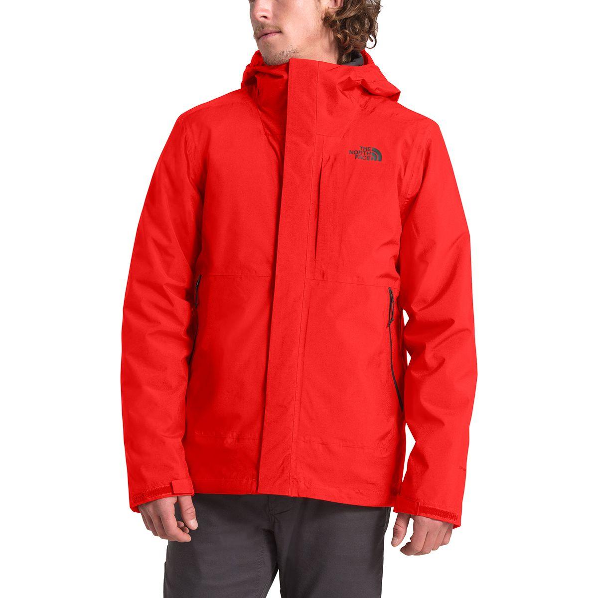 The North Face Synthetic Carto Triclimate Hooded Jacket in Red for Men ...
