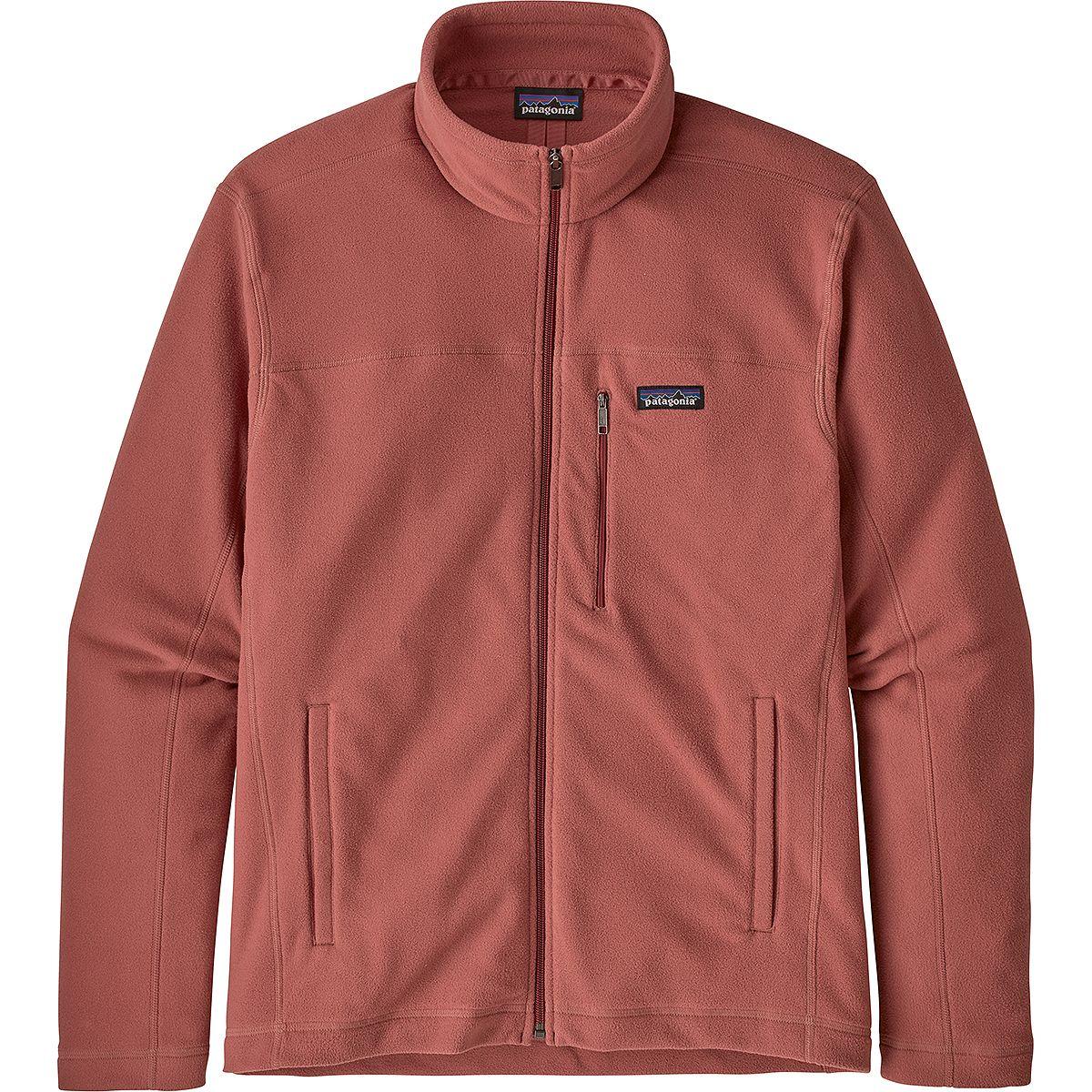 Patagonia Micro D Fleece Jacket in Red for Men - Lyst