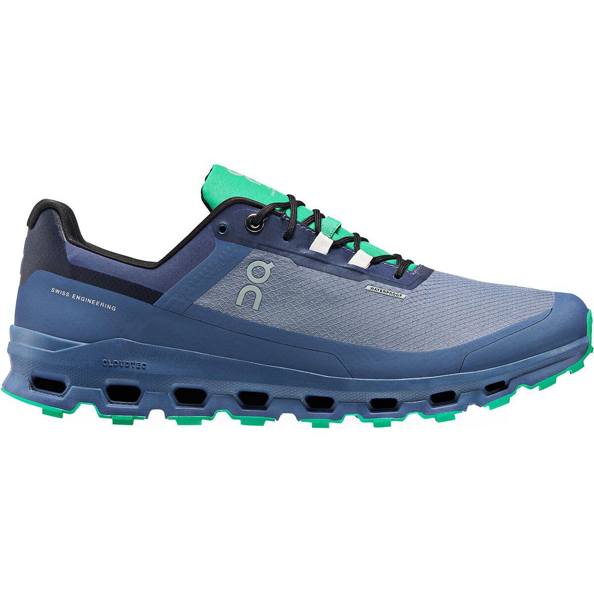 On Running Cloudvista Waterproof Trail Running Shoe in Blue for Men | Lyst