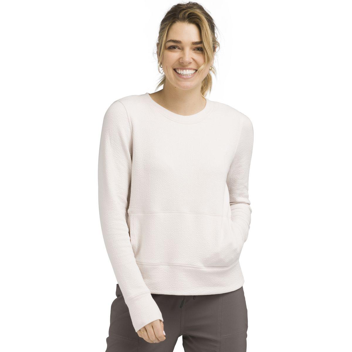 Prana Synthetic Sunrise Sweatshirt In White Lyst