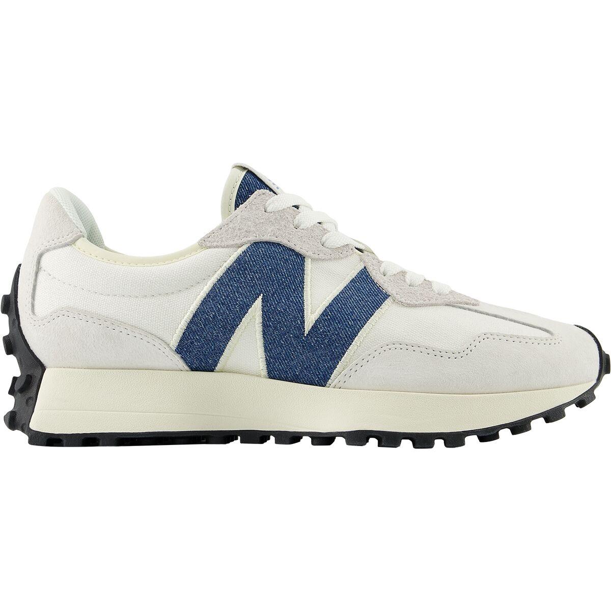 New Balance 327 Suede/Mesh Shoe in Blue | Lyst