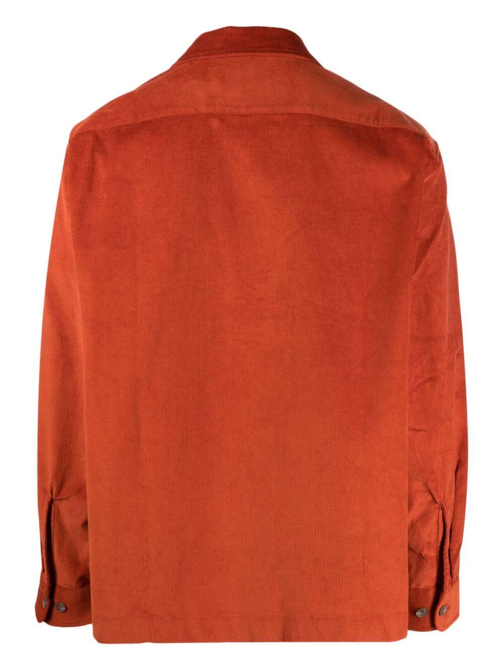 Filson Corduroy Camp Shirt in Orange | Lyst