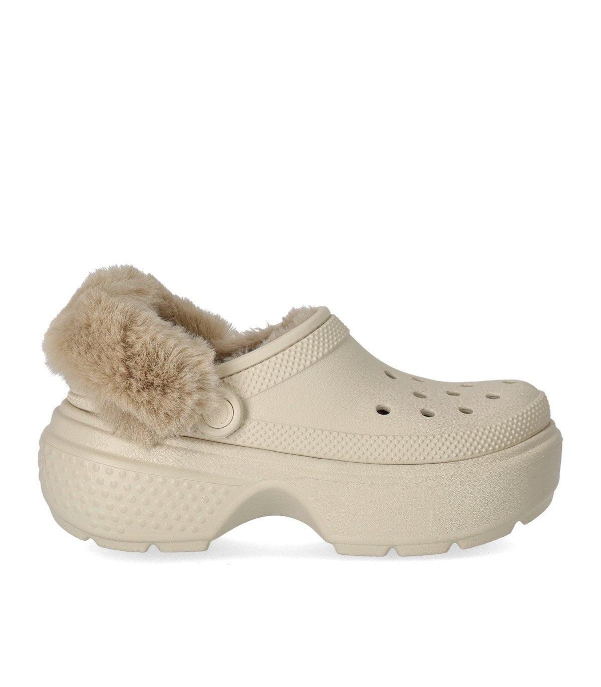 Crocs™ Stomp Lined Stucco Clog in Natural for Men | Lyst
