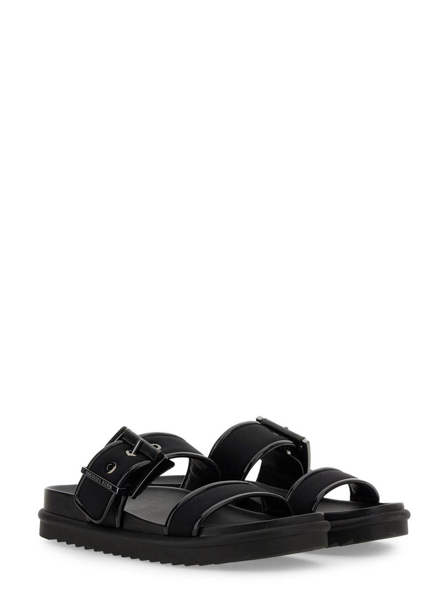 Michael kors sandals mens black store