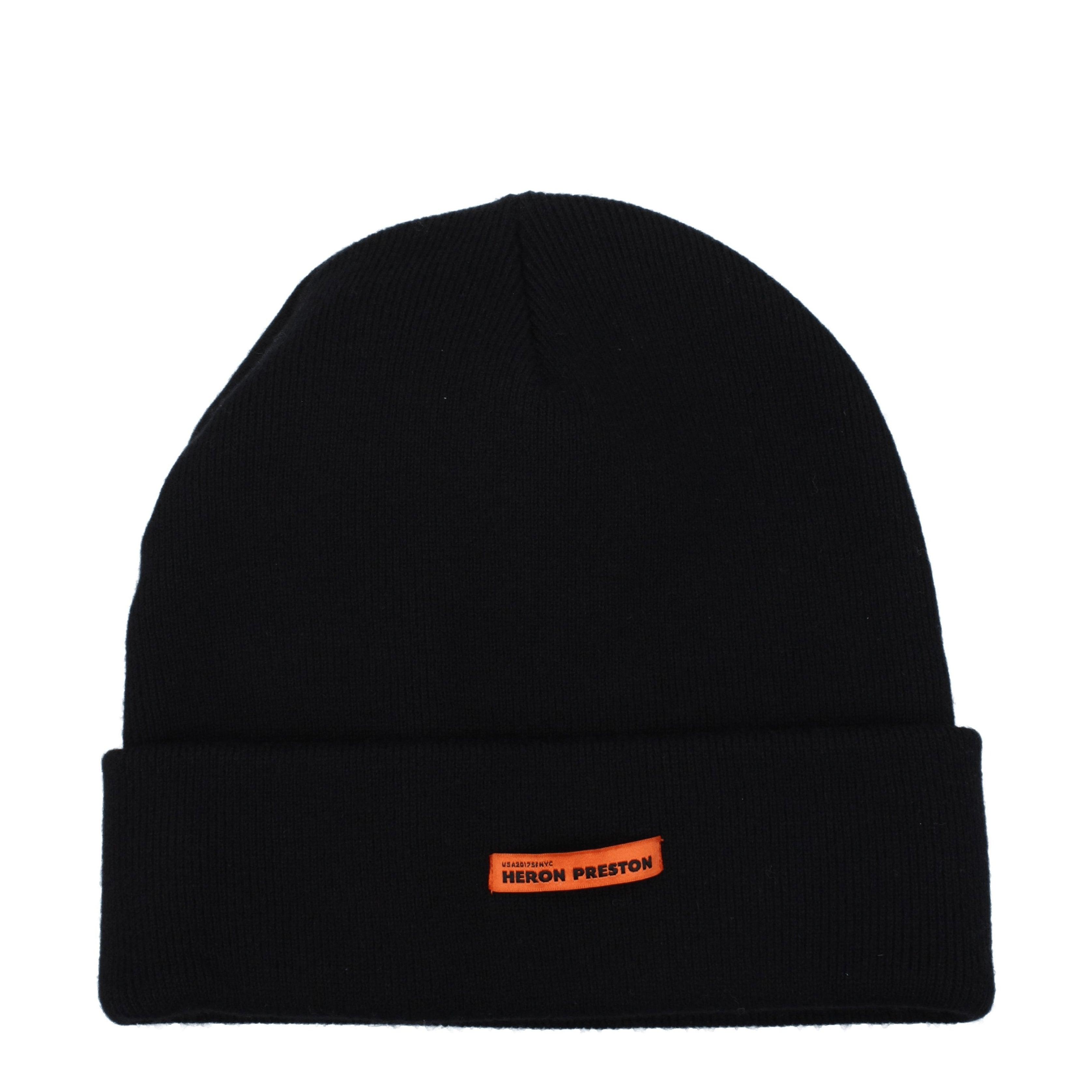 Heron Preston Hats Wool in Black for Men | Lyst UK