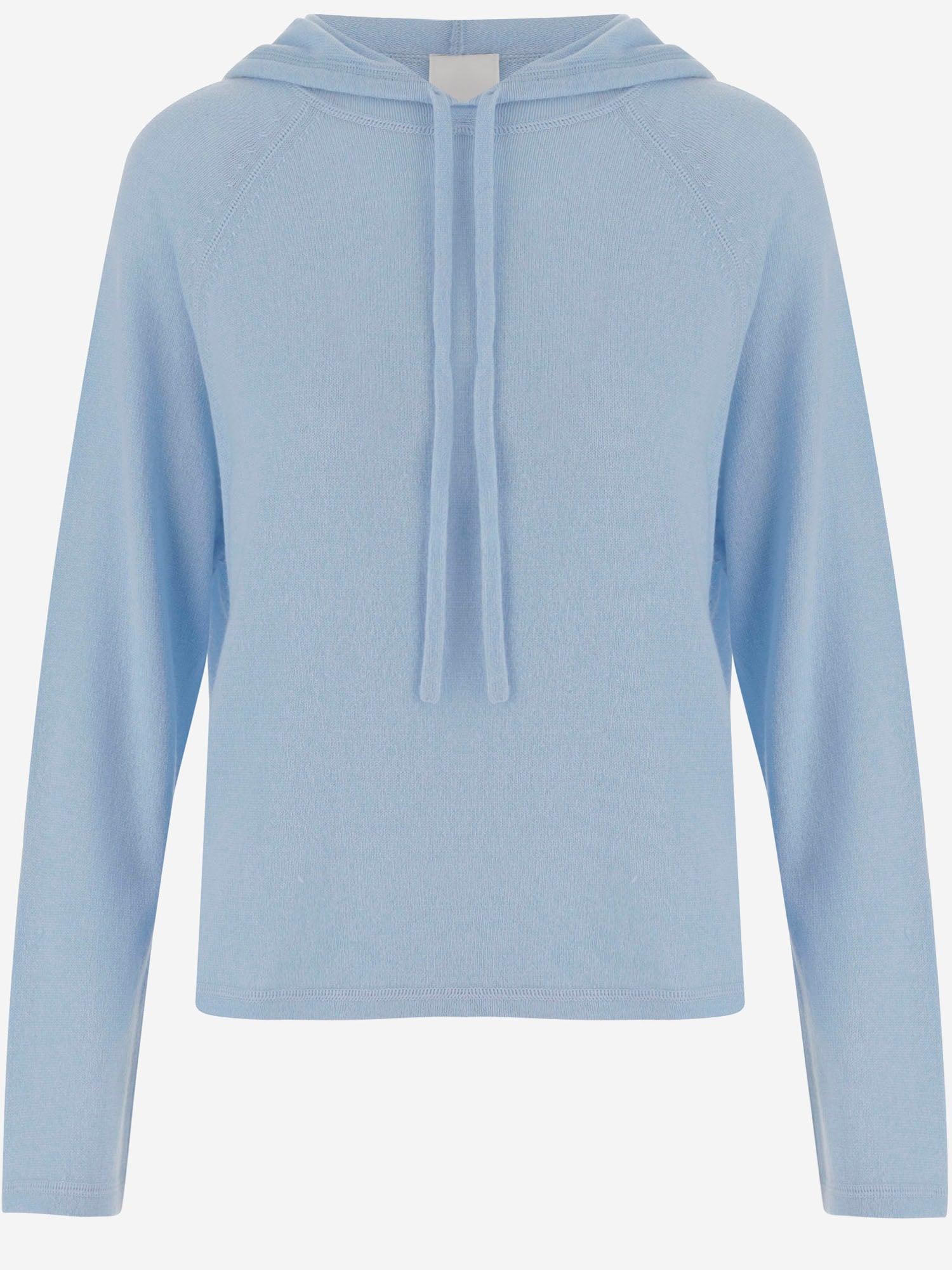 Allude Wool And Cashmere Sweater in Blue | Lyst UK