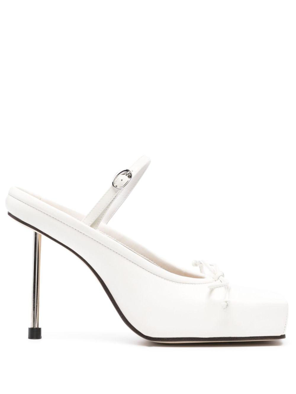 Jacquemus Les Chaussures Ballet Mules in White | Lyst