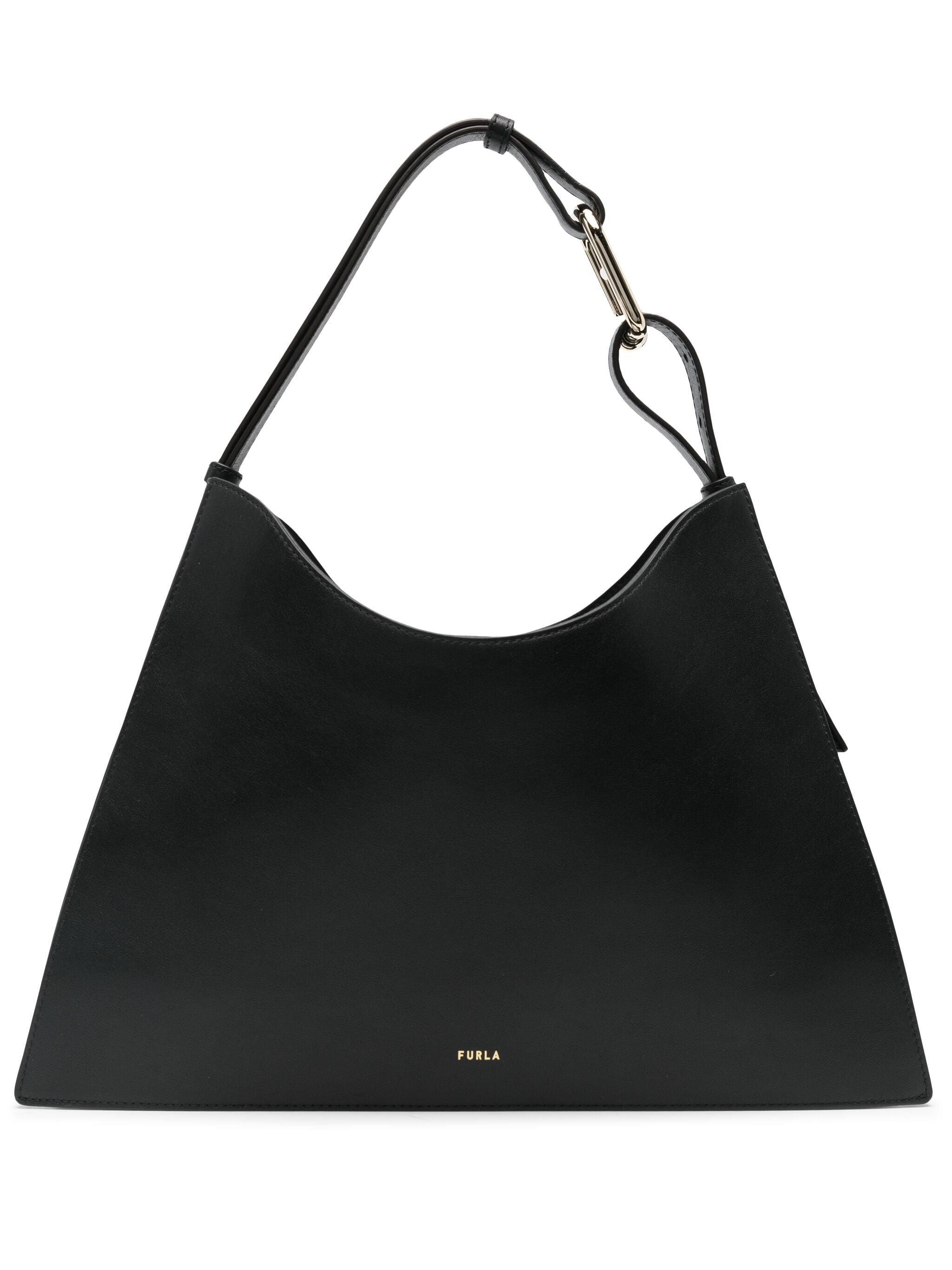Furla Nuvola L Hobo Bags in Black | Lyst