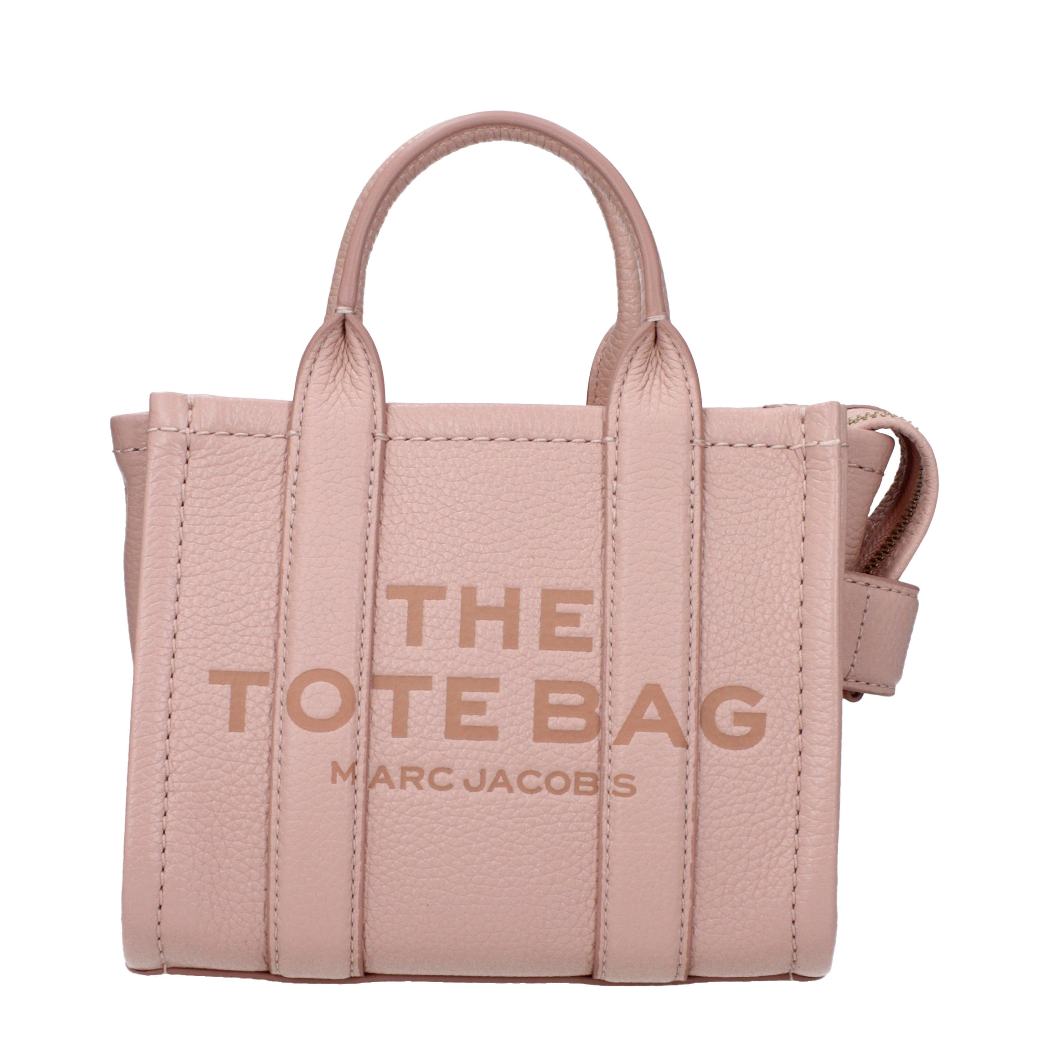 Marc Jacobs Hand Bags The Tote Leather Meat in Pink for Men | Lyst