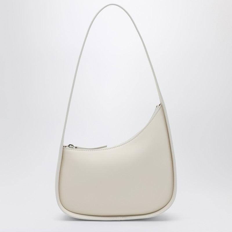 The Row Ivory Half Moon Bag in White | Lyst