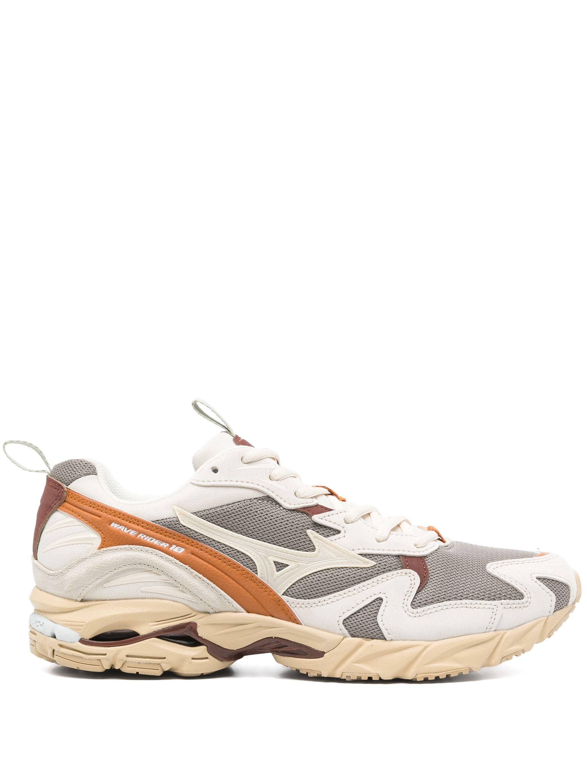 Mizuno Shoe Wave Rider 10 in Natural for Men | Lyst