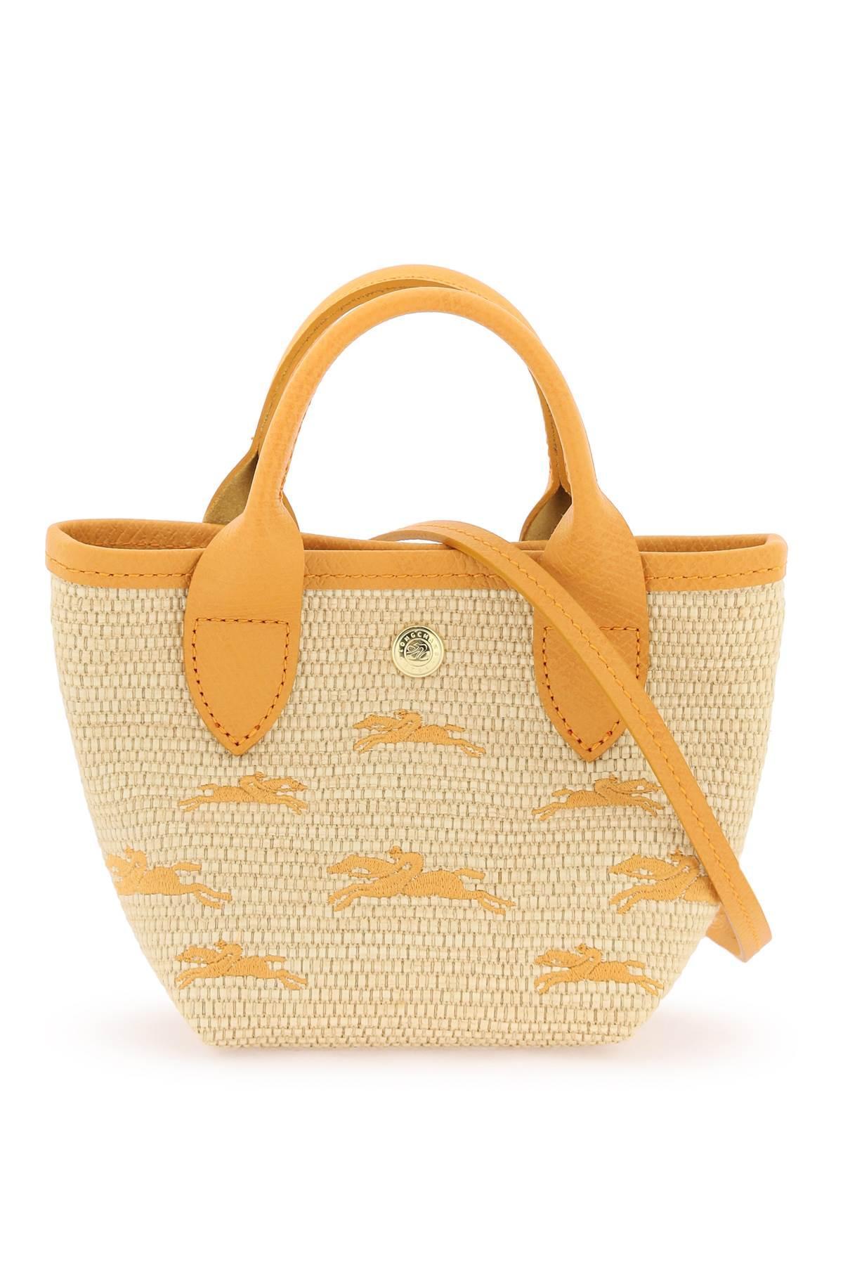 XS Le Panier Pliage Mini sac Longchamp en coloris Métallisé | Lyst