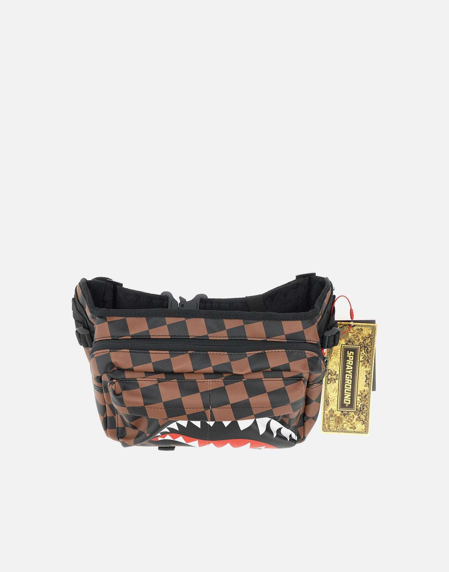 Sprayground Waterproof Vegan Leather Bum Bag in White | Lyst