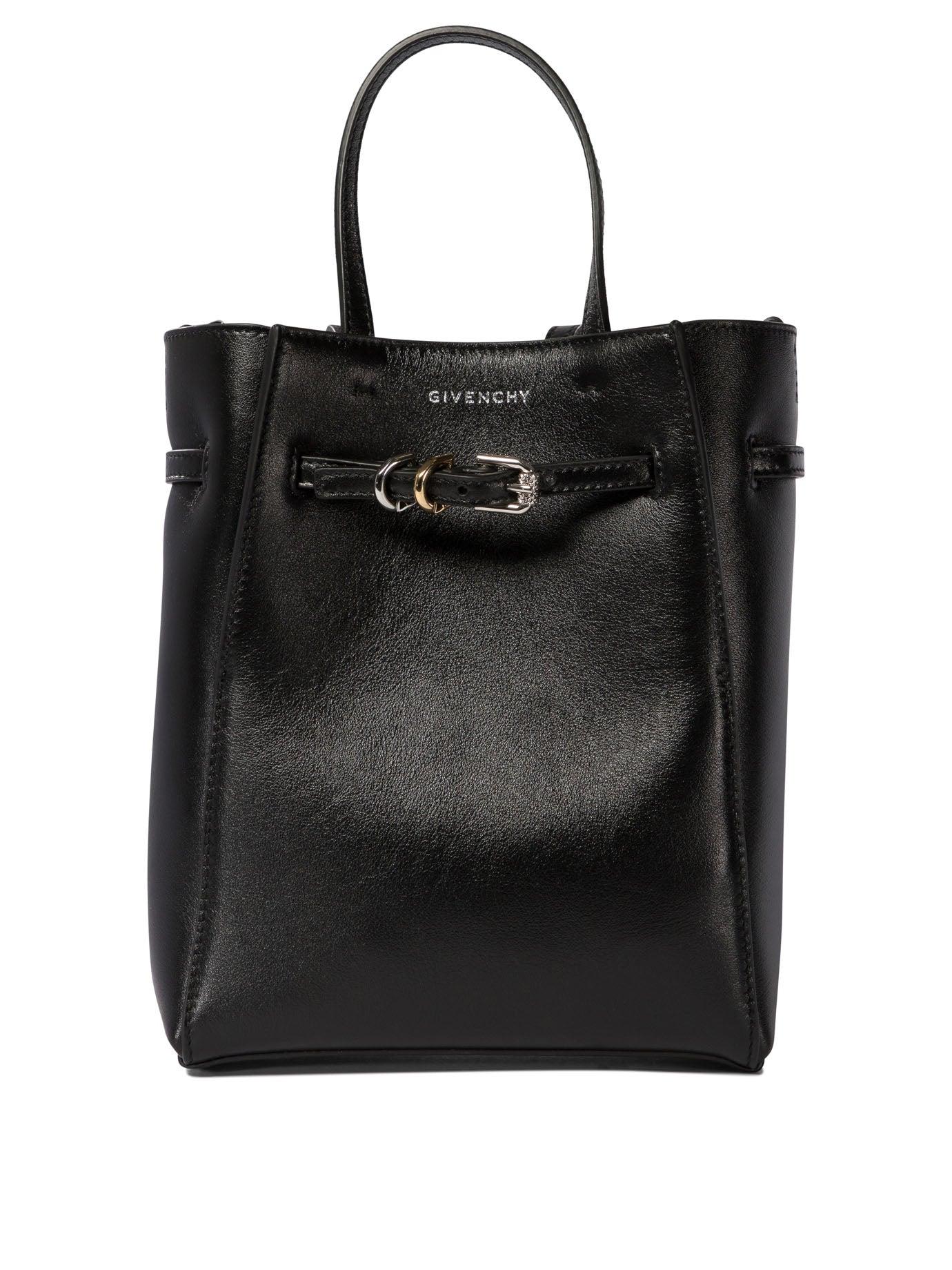 Givenchy "Mini Voyou" Handbag in Black | Lyst UK
