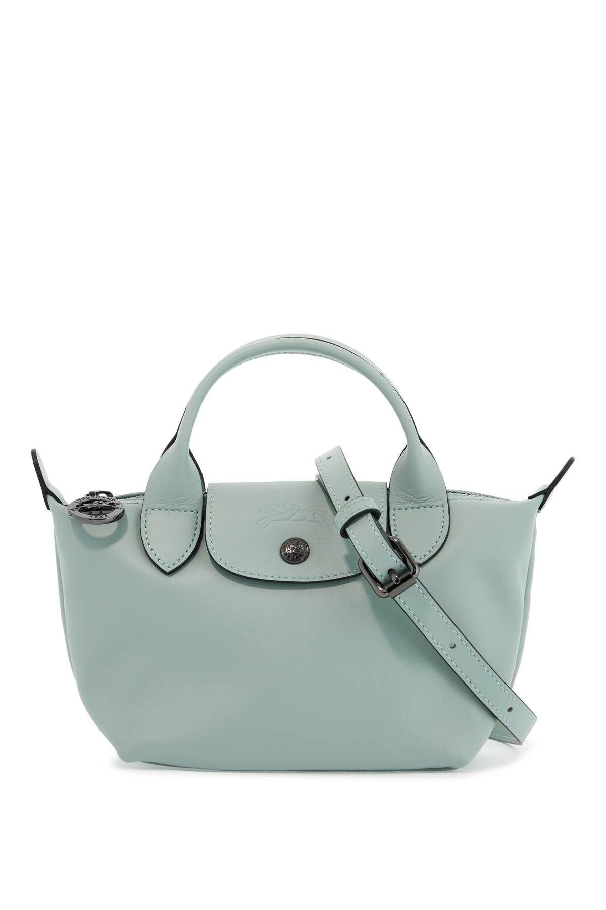 Longchamp Light Leather Handbag Le Pliage Xtra With Zip And Handles in ...