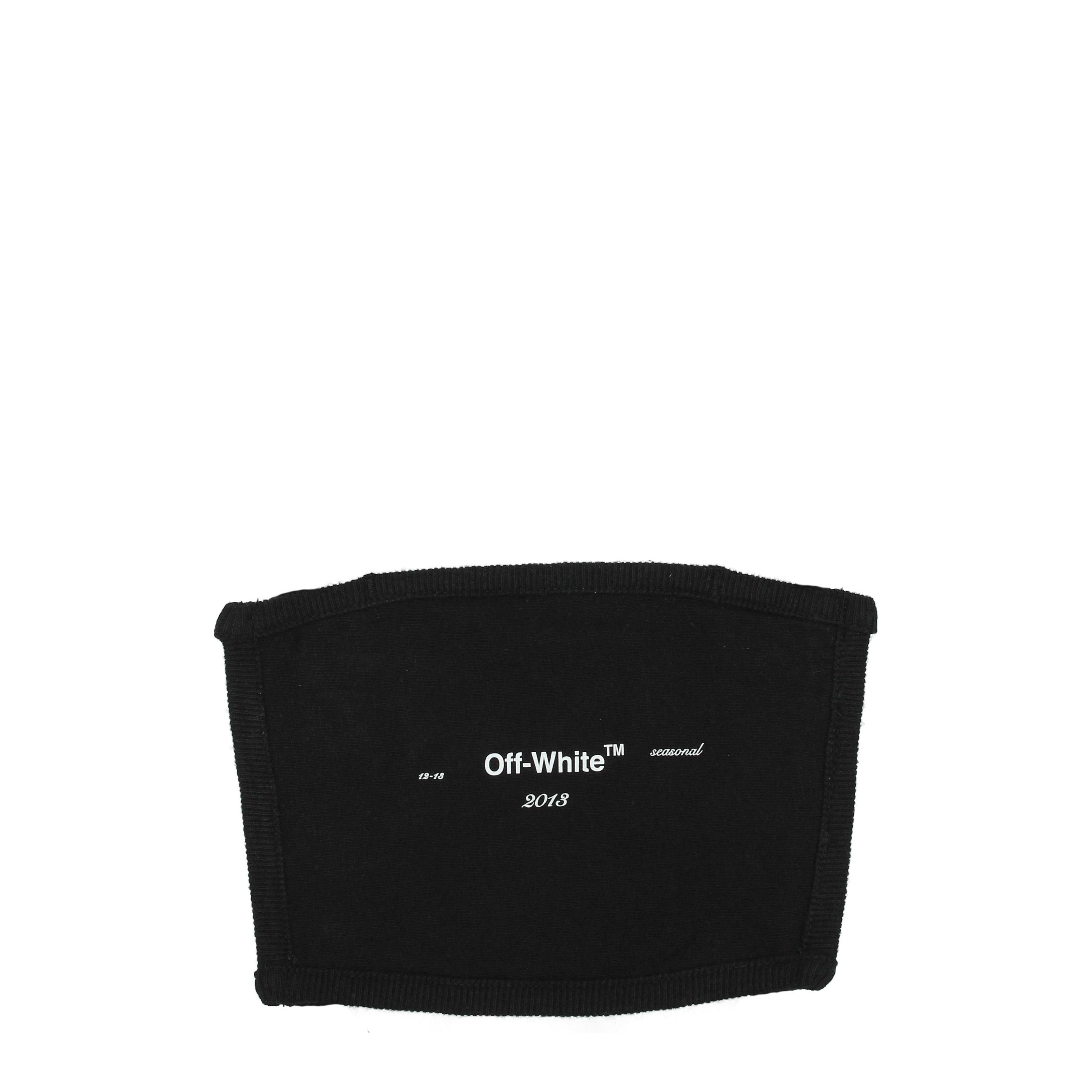 Off-White c/o Virgil Abloh Off- Masks Mask Cotton in Black for Men ...