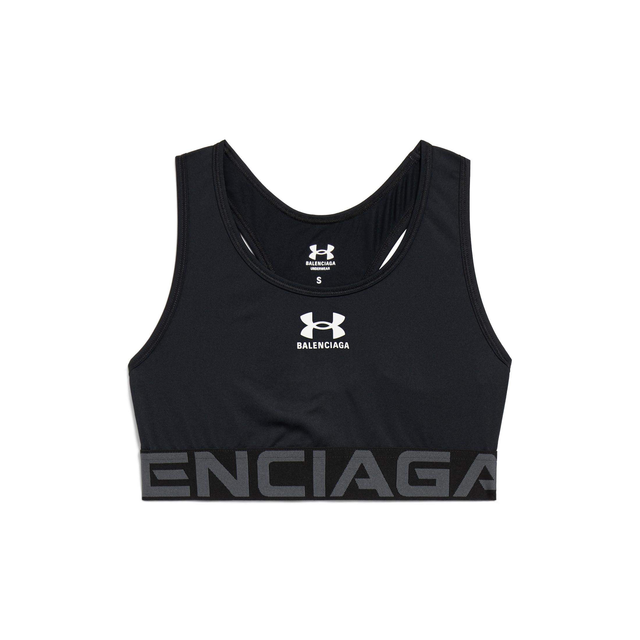 Balenciaga Under Armour Bra in Black | Lyst