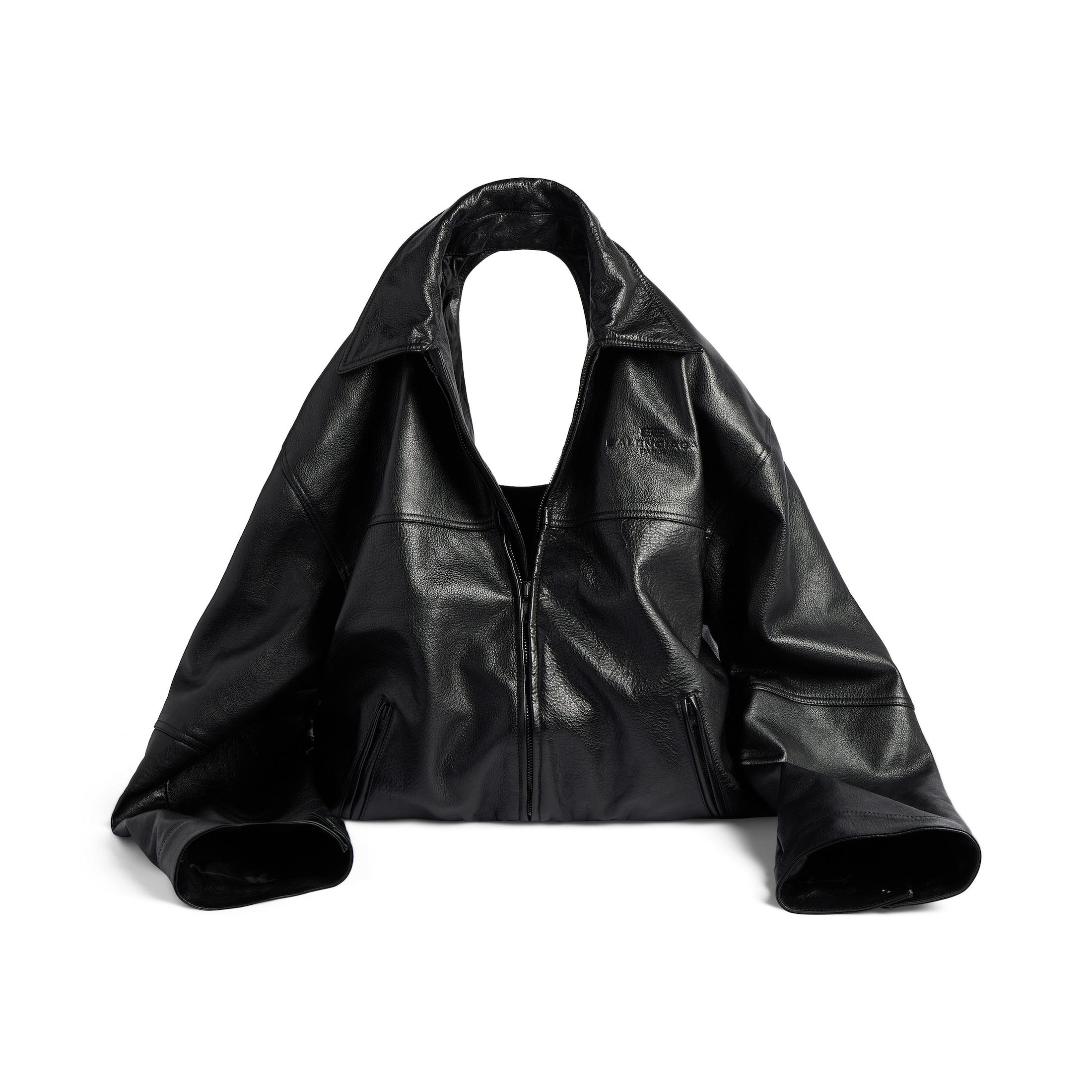 Balenciaga Garde Robe Leather Jacket Bag in Black for Men | Lyst